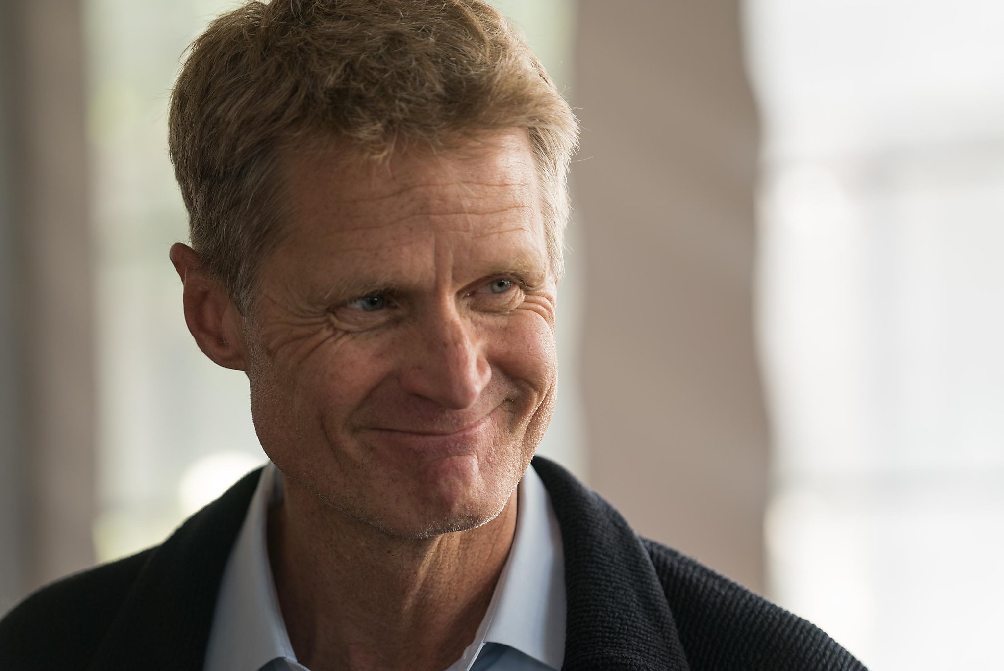 Steve Kerr is back on the bench for Warriors opener
