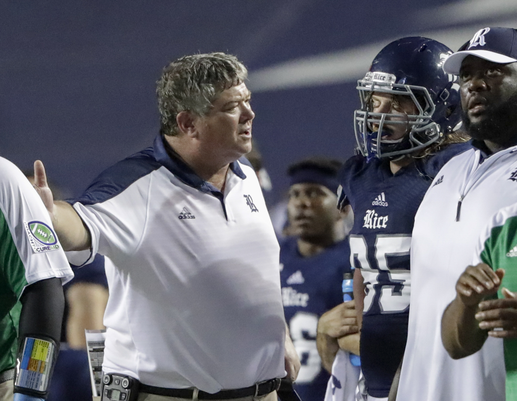 Rice fighting through key injuries while still searching for first win