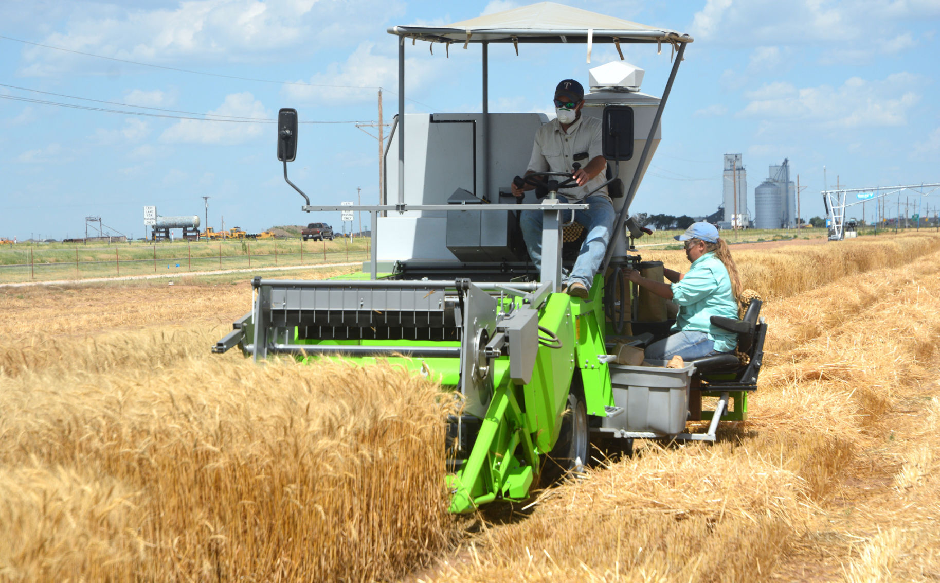 Wheat harvest, research successful in the High Plains