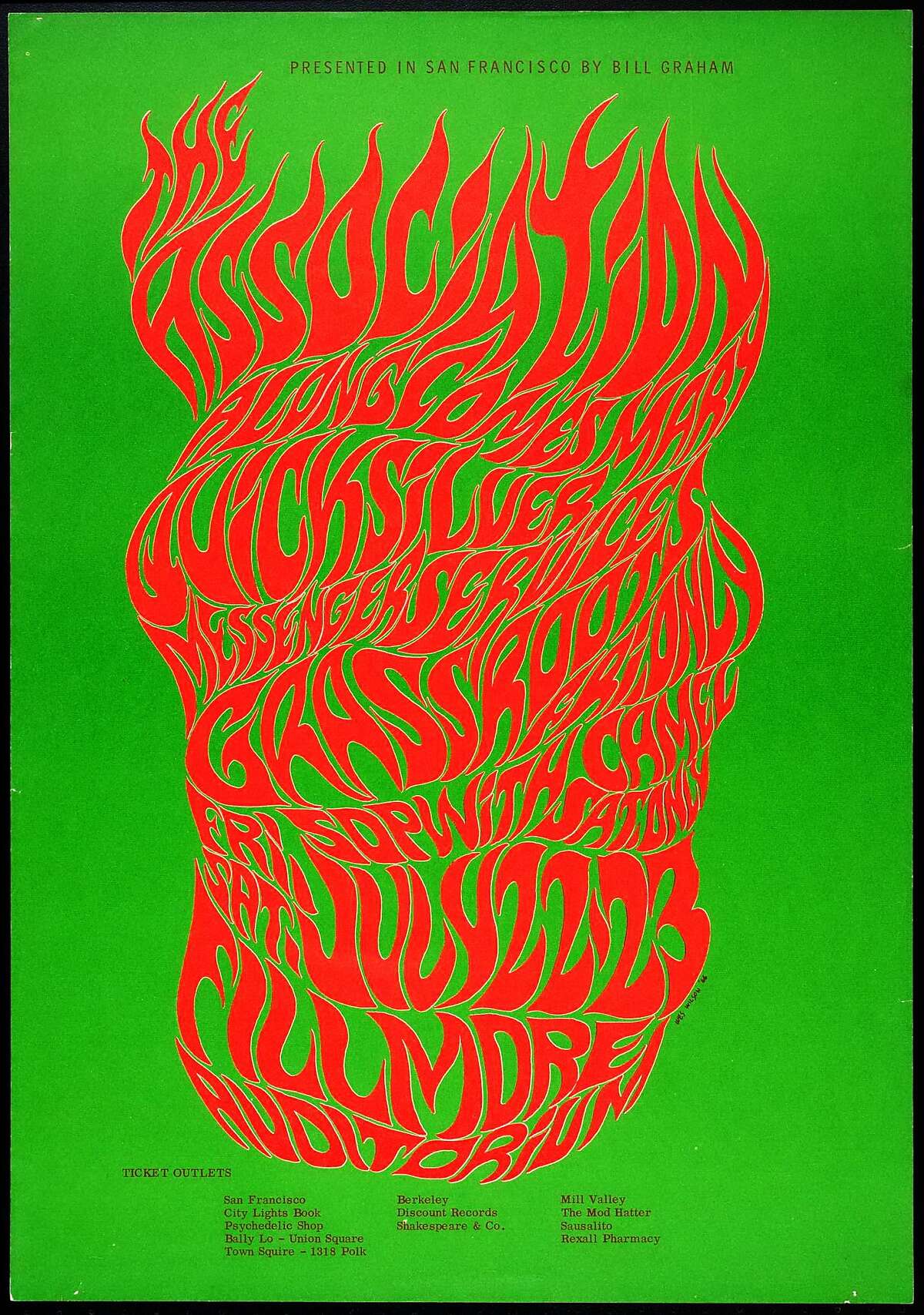 Psychedelic poster art comes to Golden Gate Park