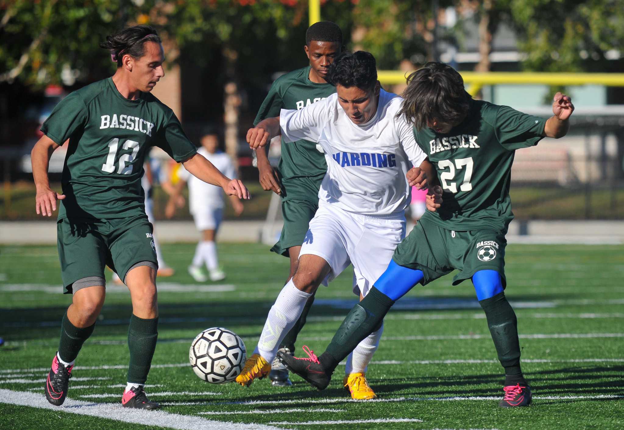 Bassick boys edge Harding