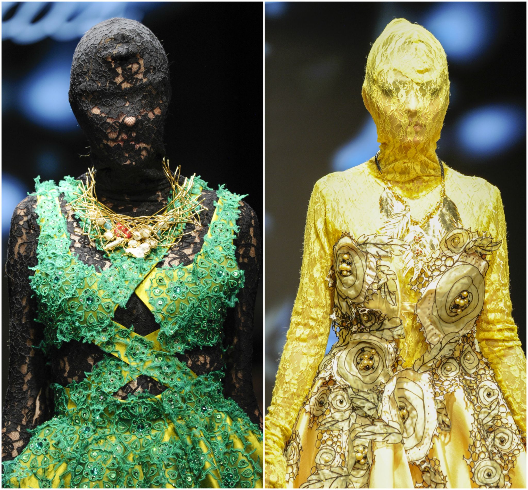 The scariest masks we’ve ever seen happen at fashion week