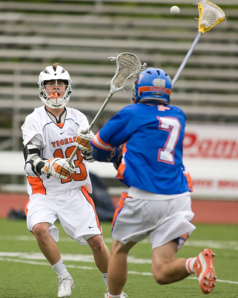 Ridgefield dominates Danbury again in boys lacrosse