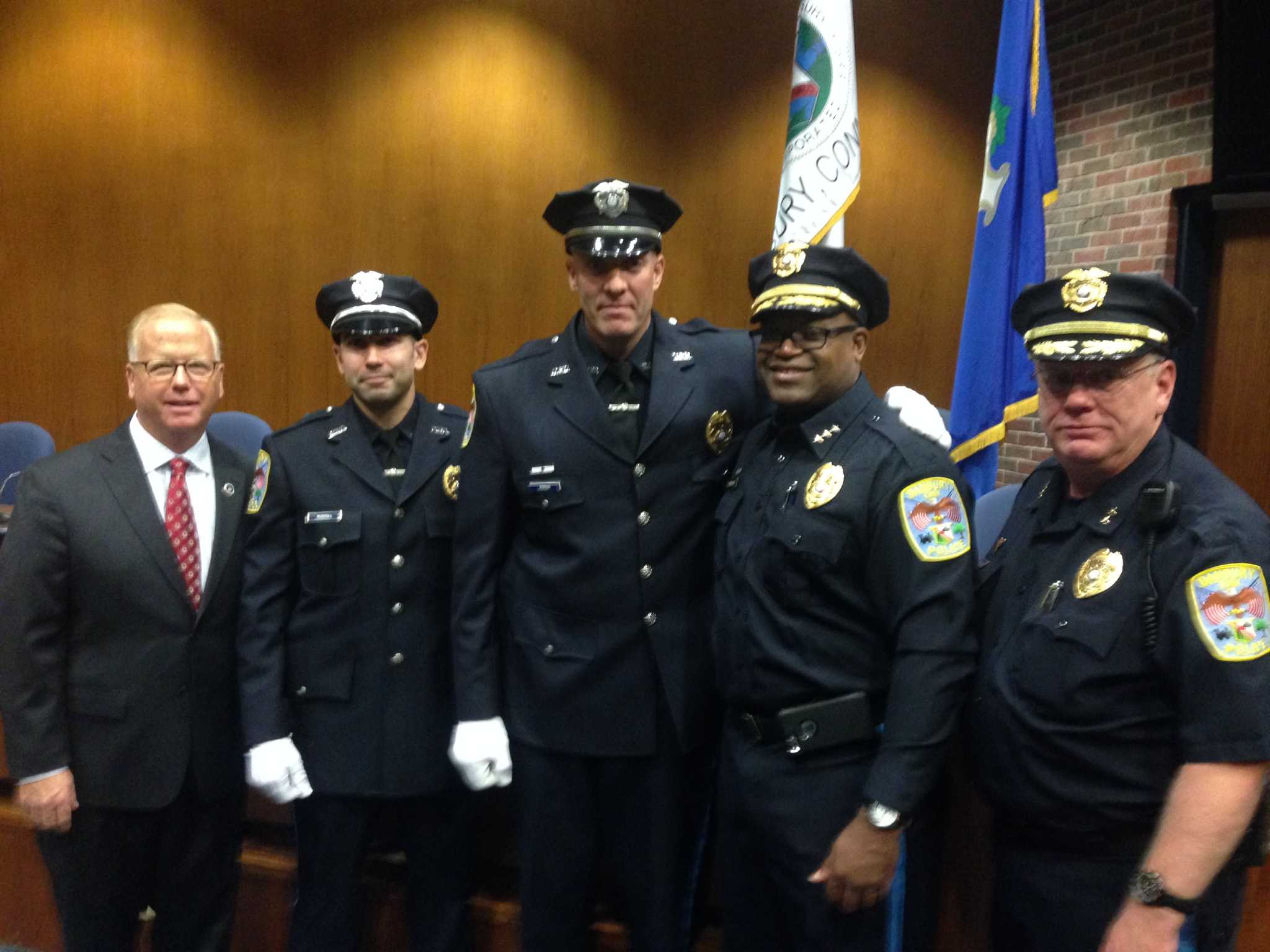 Danbury officers promoted to detective