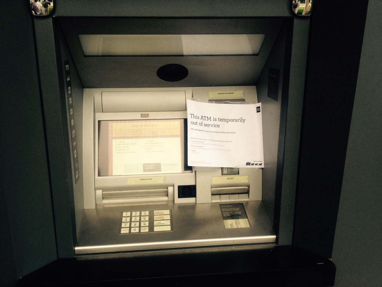 Skimming device found on ATM in Glenbrook, police say