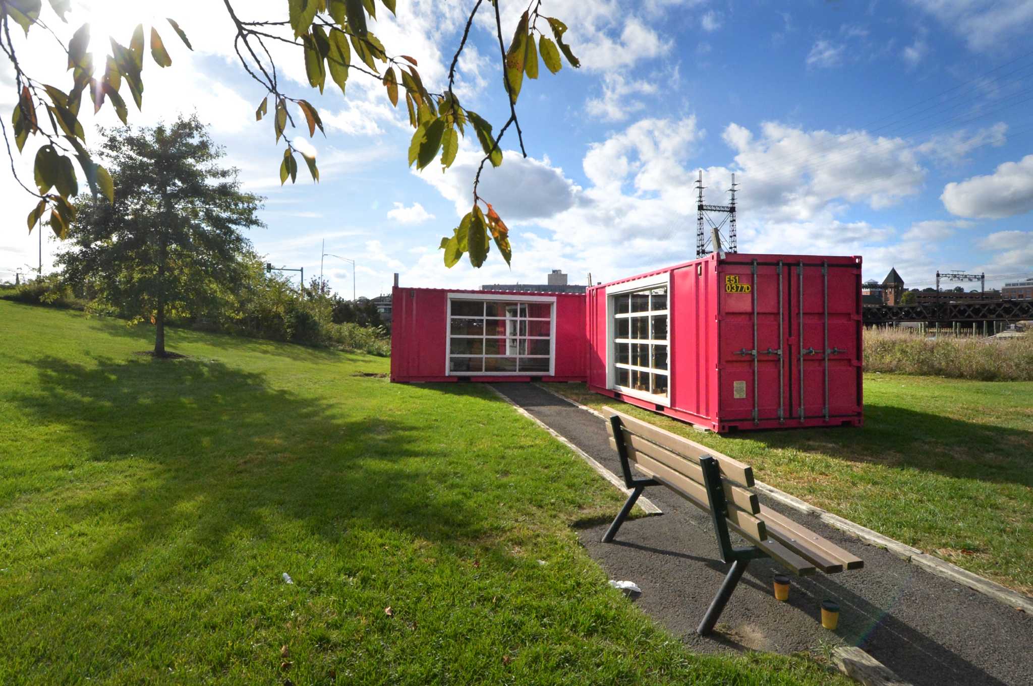 Movable art installation at Constitution Park