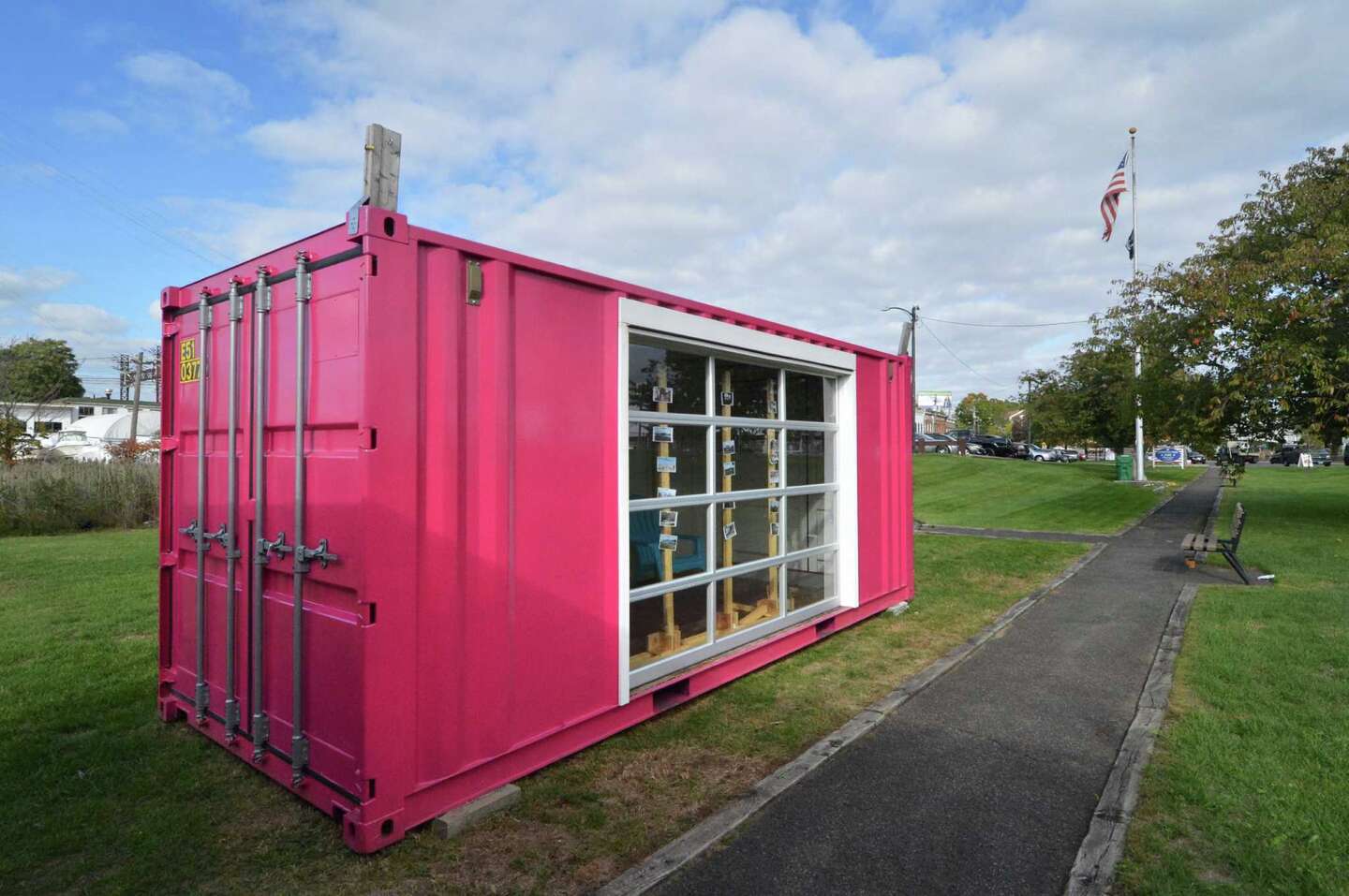 Movable art installation at Constitution Park