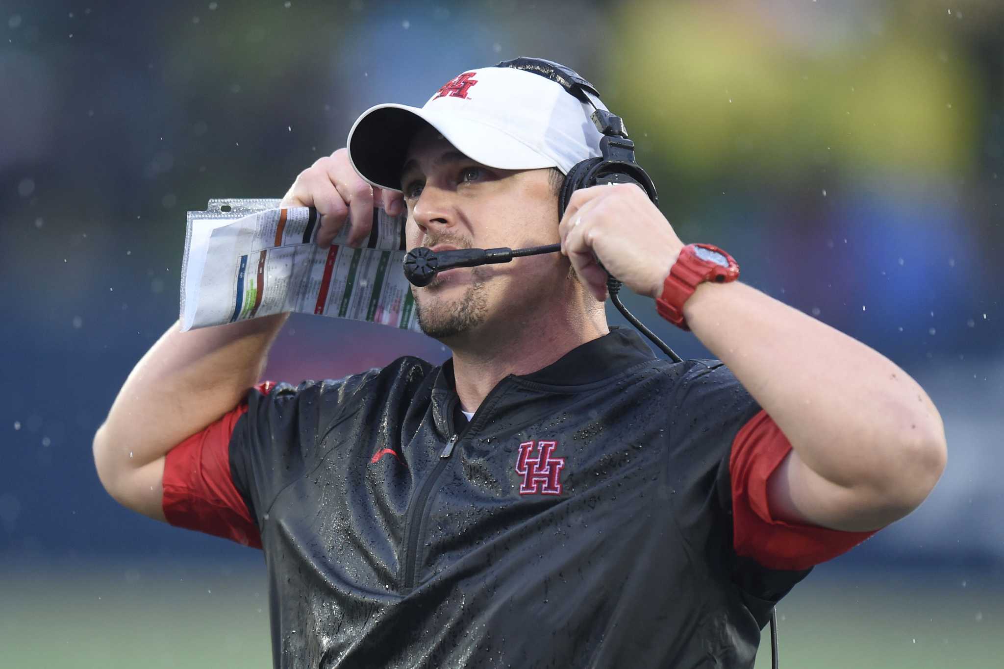 UH's Tom Herman takes blame for play-calling confusion