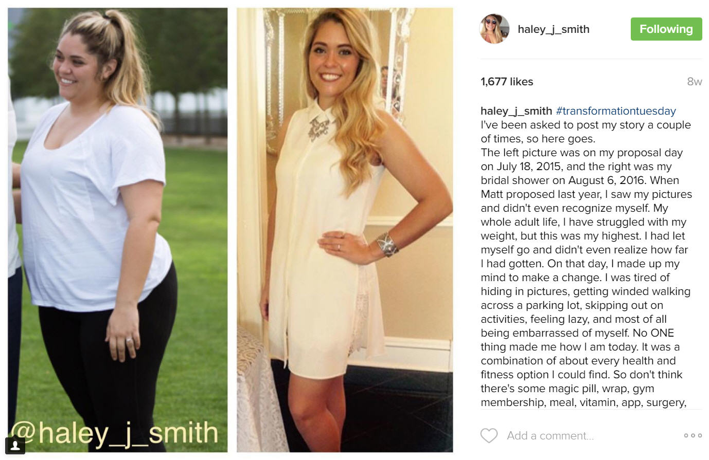 Texas bride sheds over 100 pounds for her wedding day in 15 months