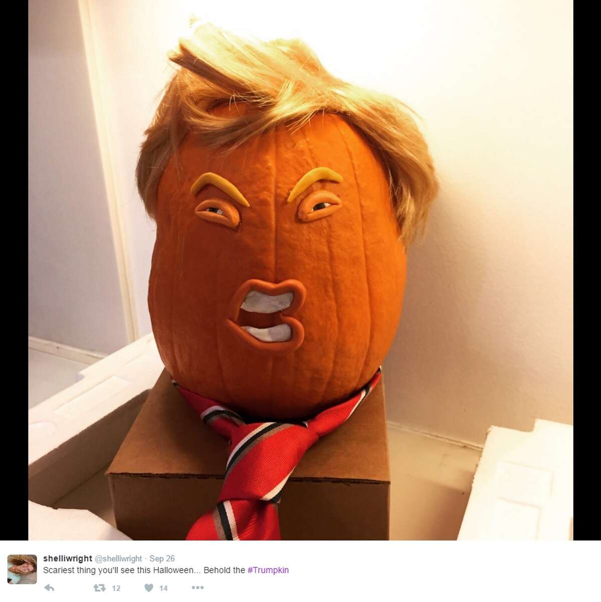 'Trumpkins' are the latest pumpkin trend to take over the internet