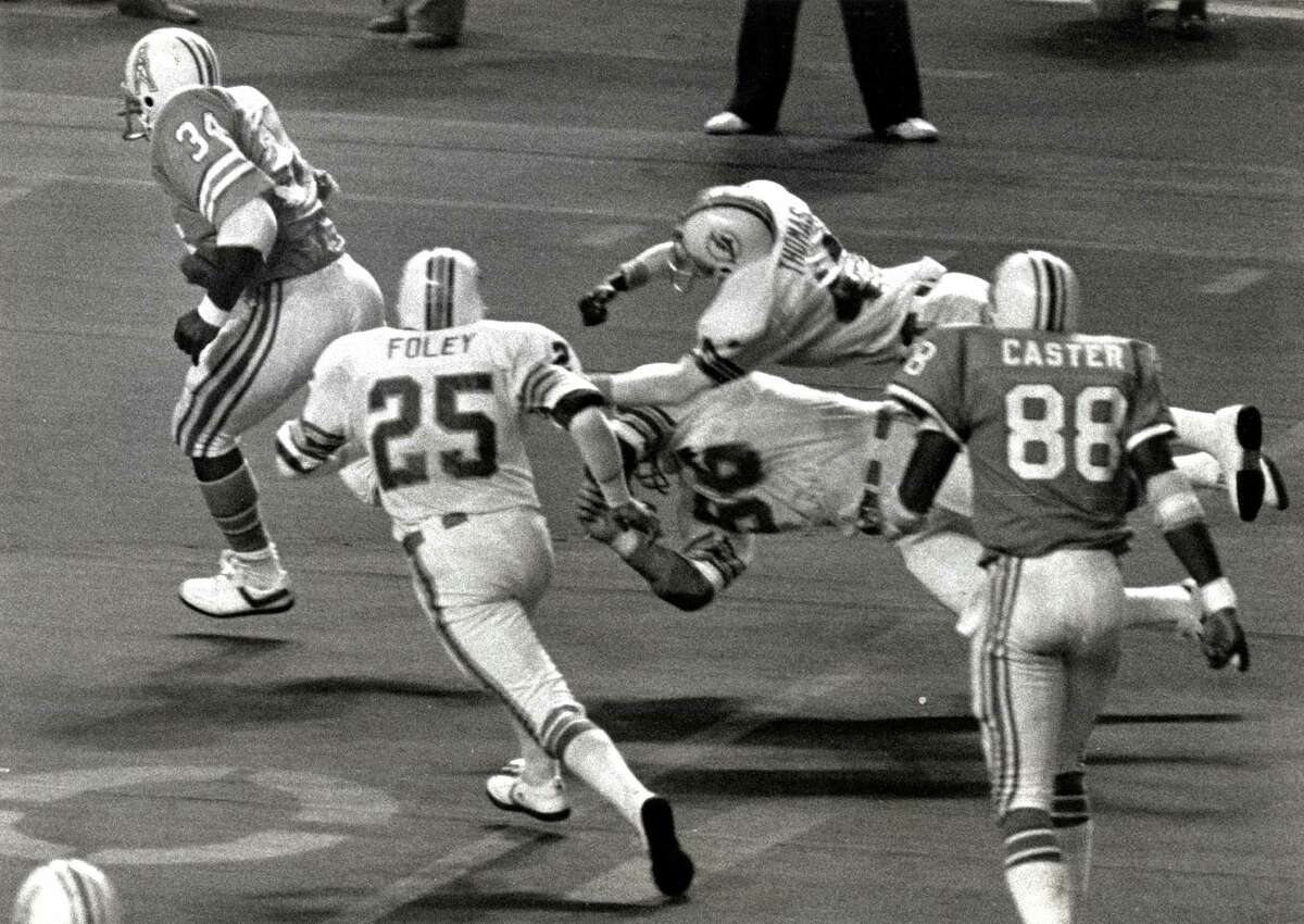 Run, hit, repeat. Earl Campbell's path to football greatness