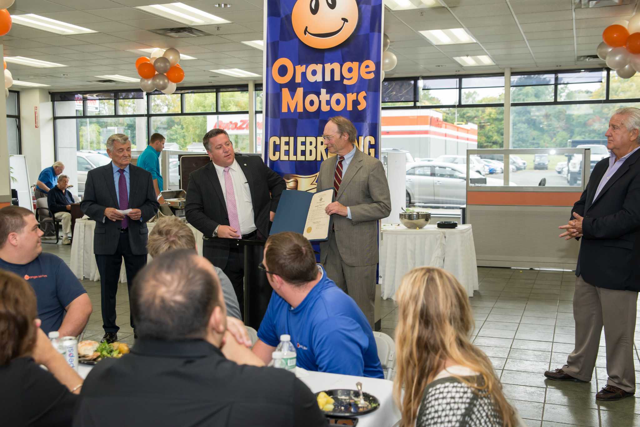 A century of service at Orange Motors