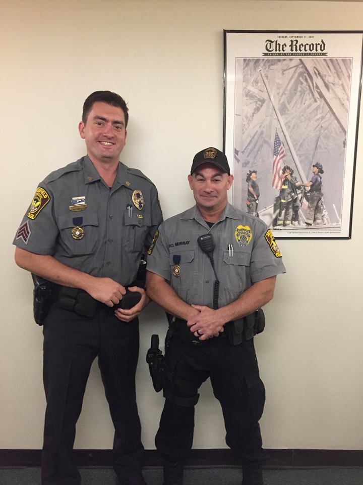 Two Ridgefield police officers honored