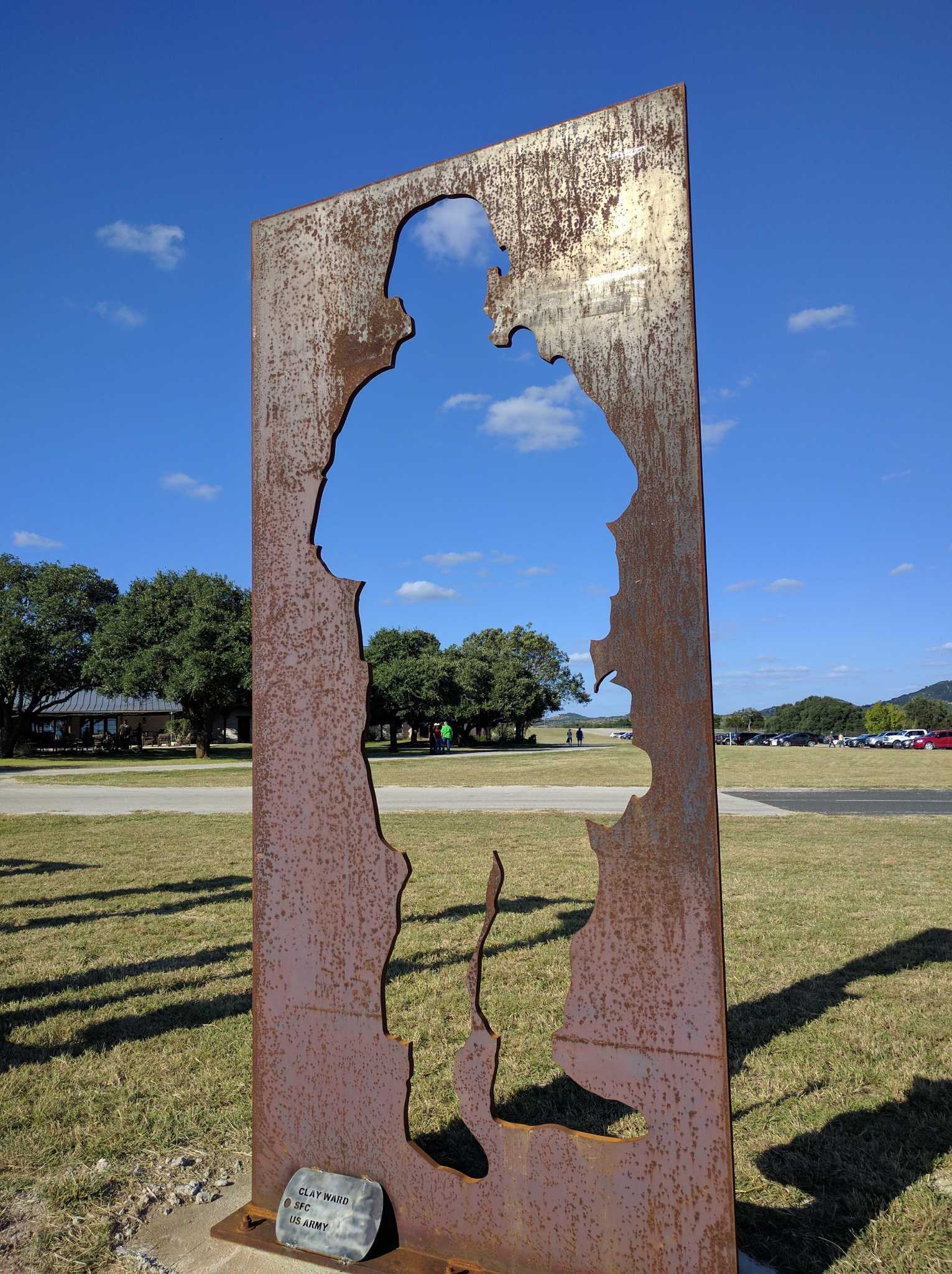 A memorial to veterans dead from suicide rises in Bandera