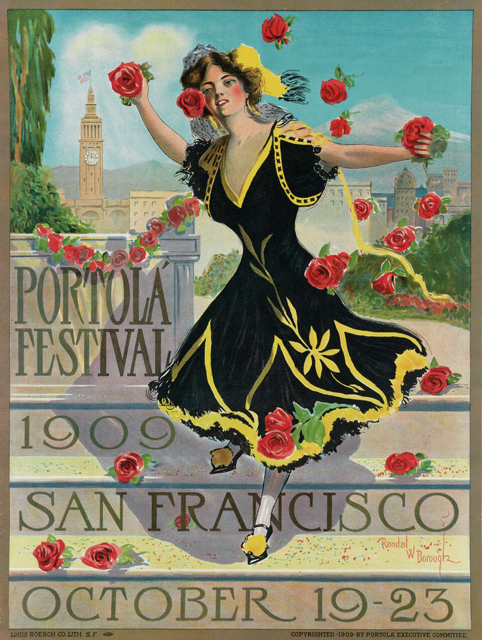 Lot of rare historic California travel posters up for auction