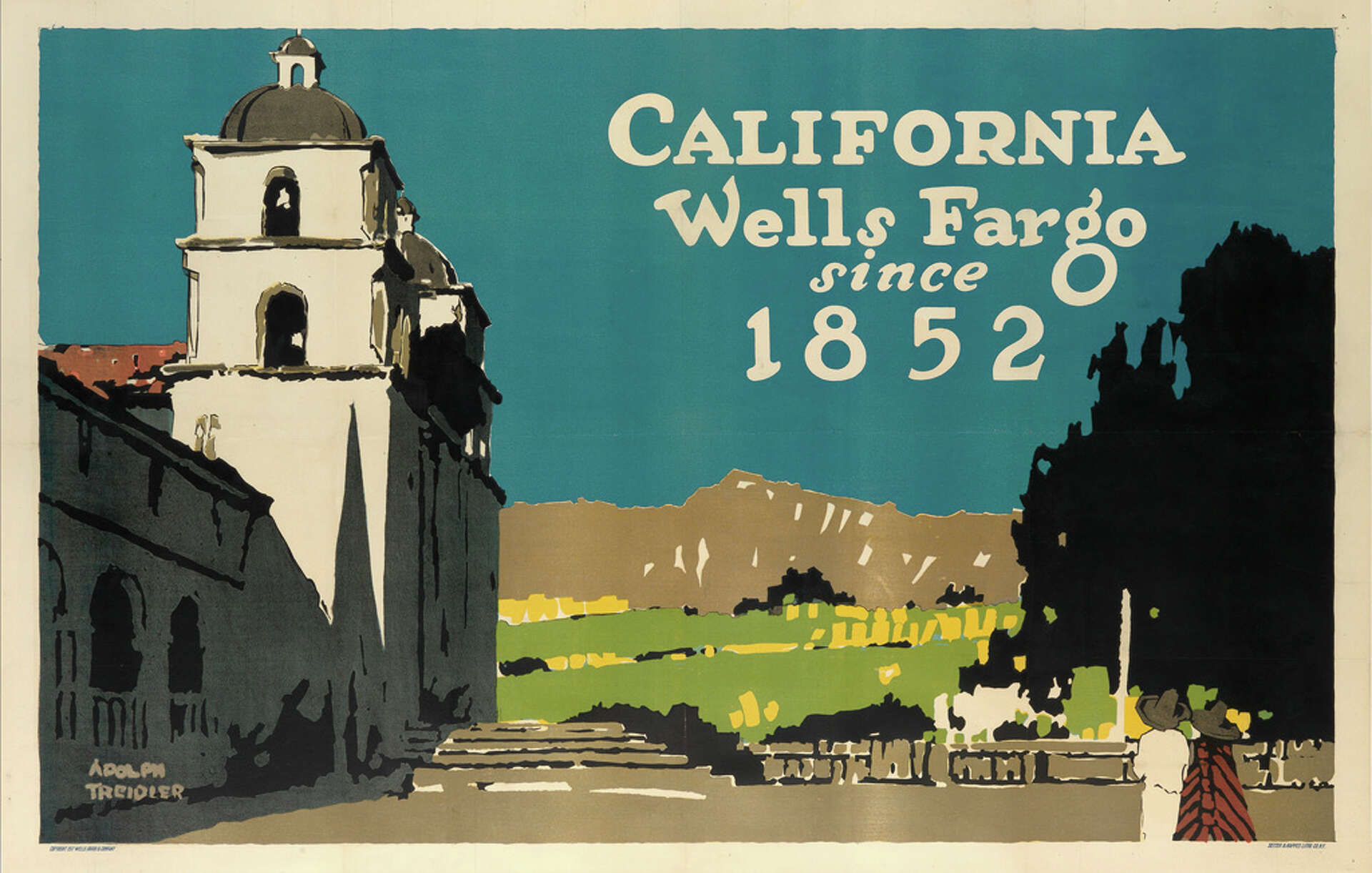 Lot of rare historic California travel posters up for auction