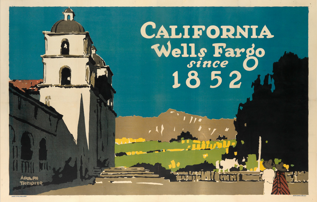 Lot of rare historic California travel posters up for auction