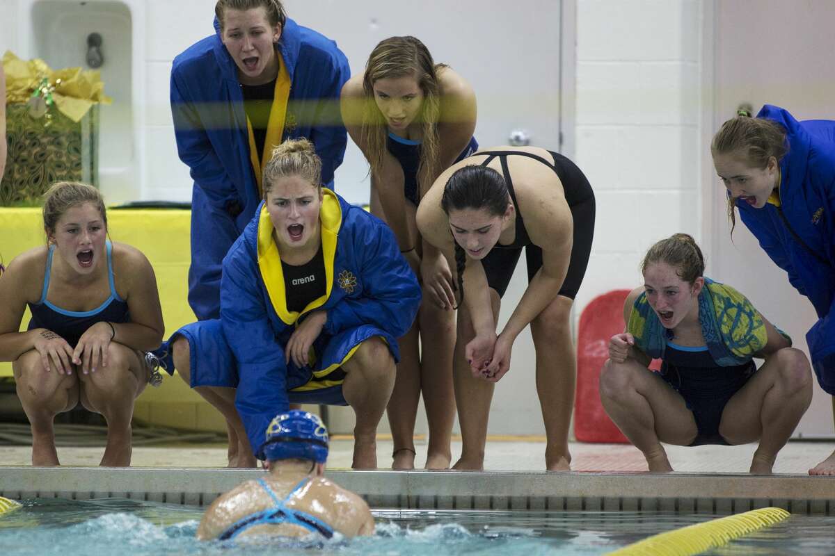 Dow vs Midland swim meet