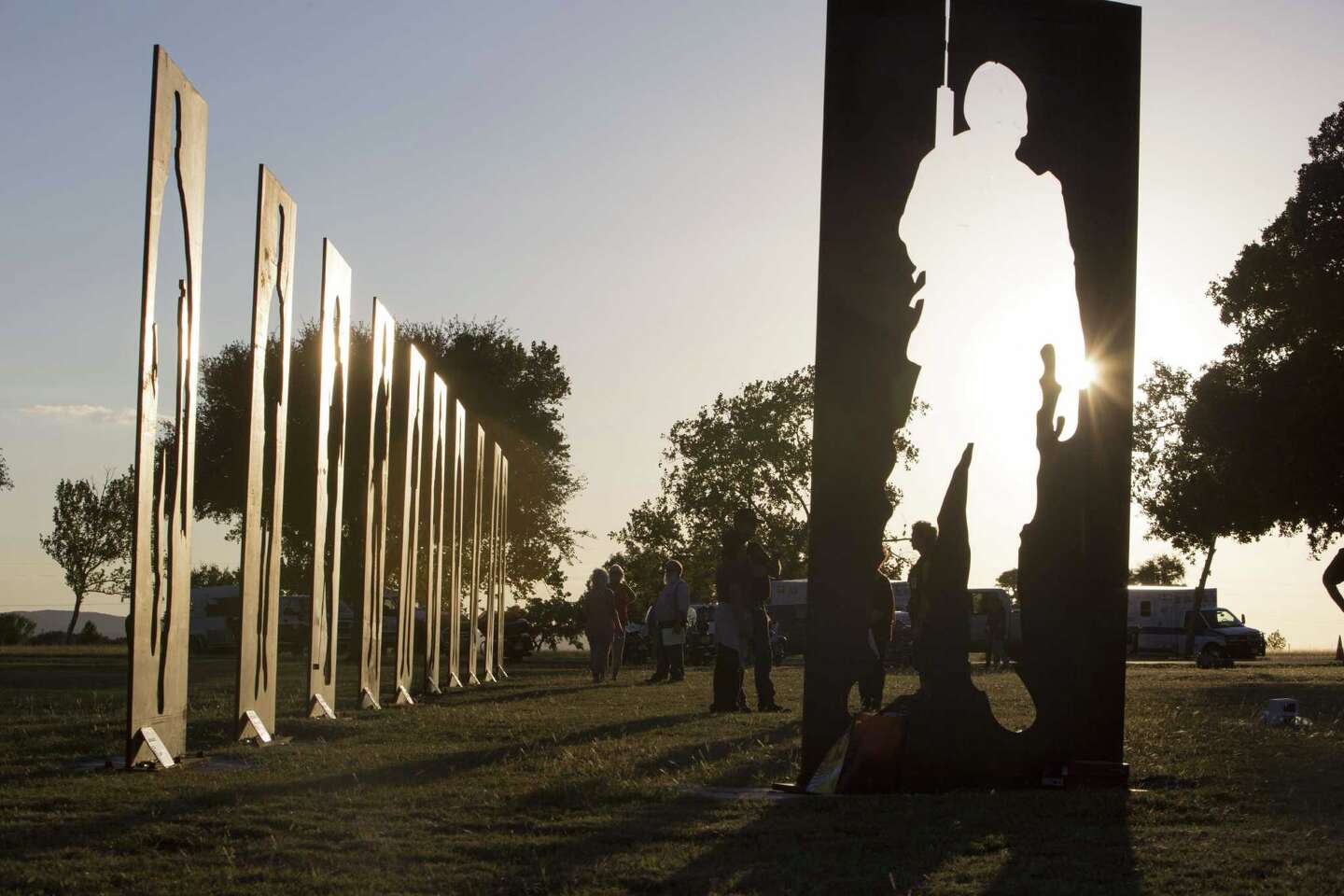 A memorial to veterans dead from suicide rises in Bandera