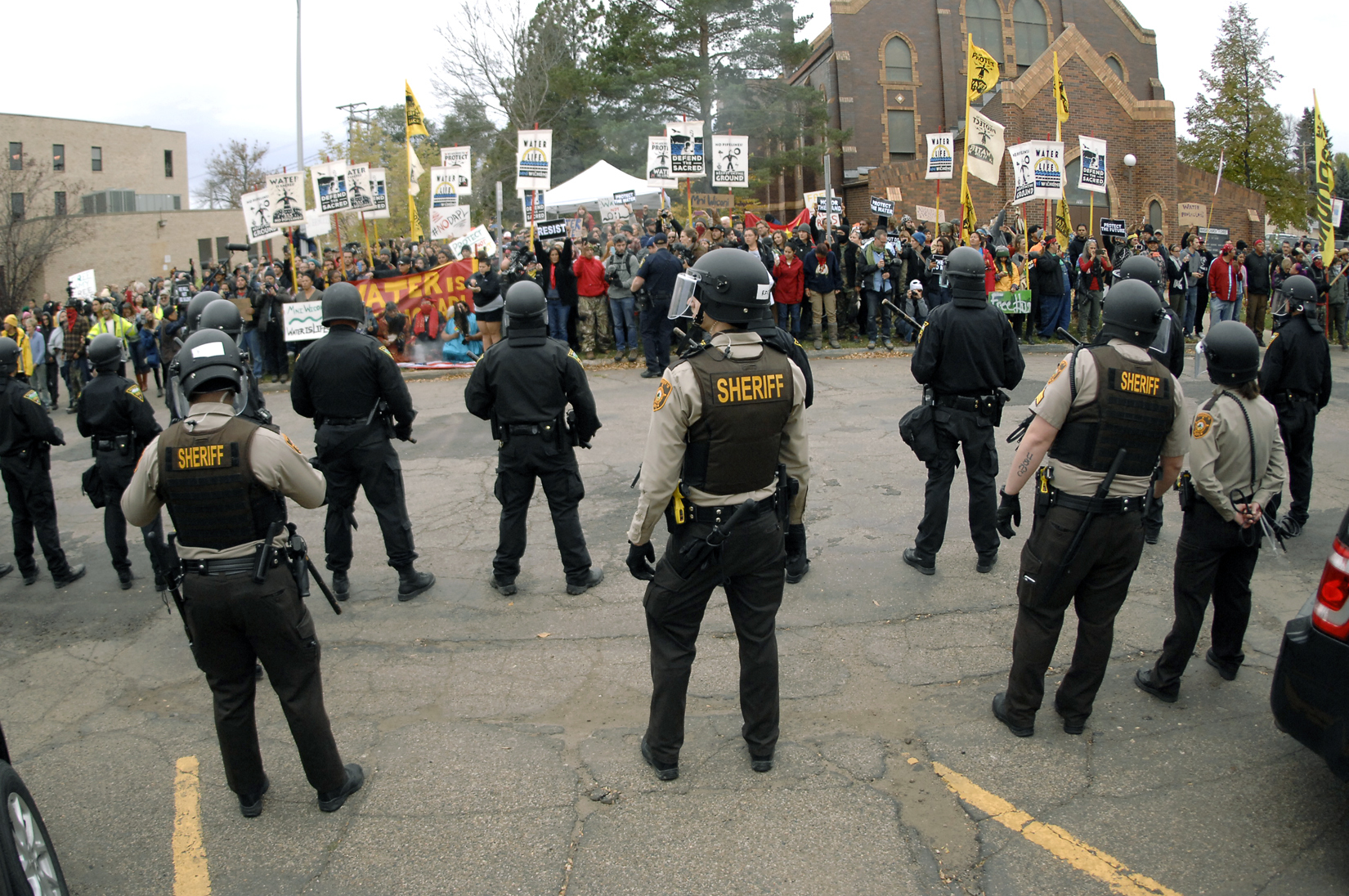 Judge drops riot charge against 'Democracy Now' reporter