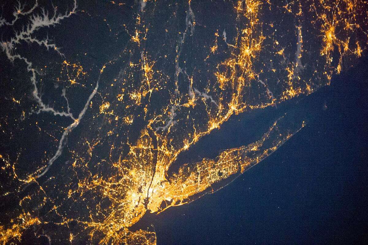How Connecticut appears from outer space