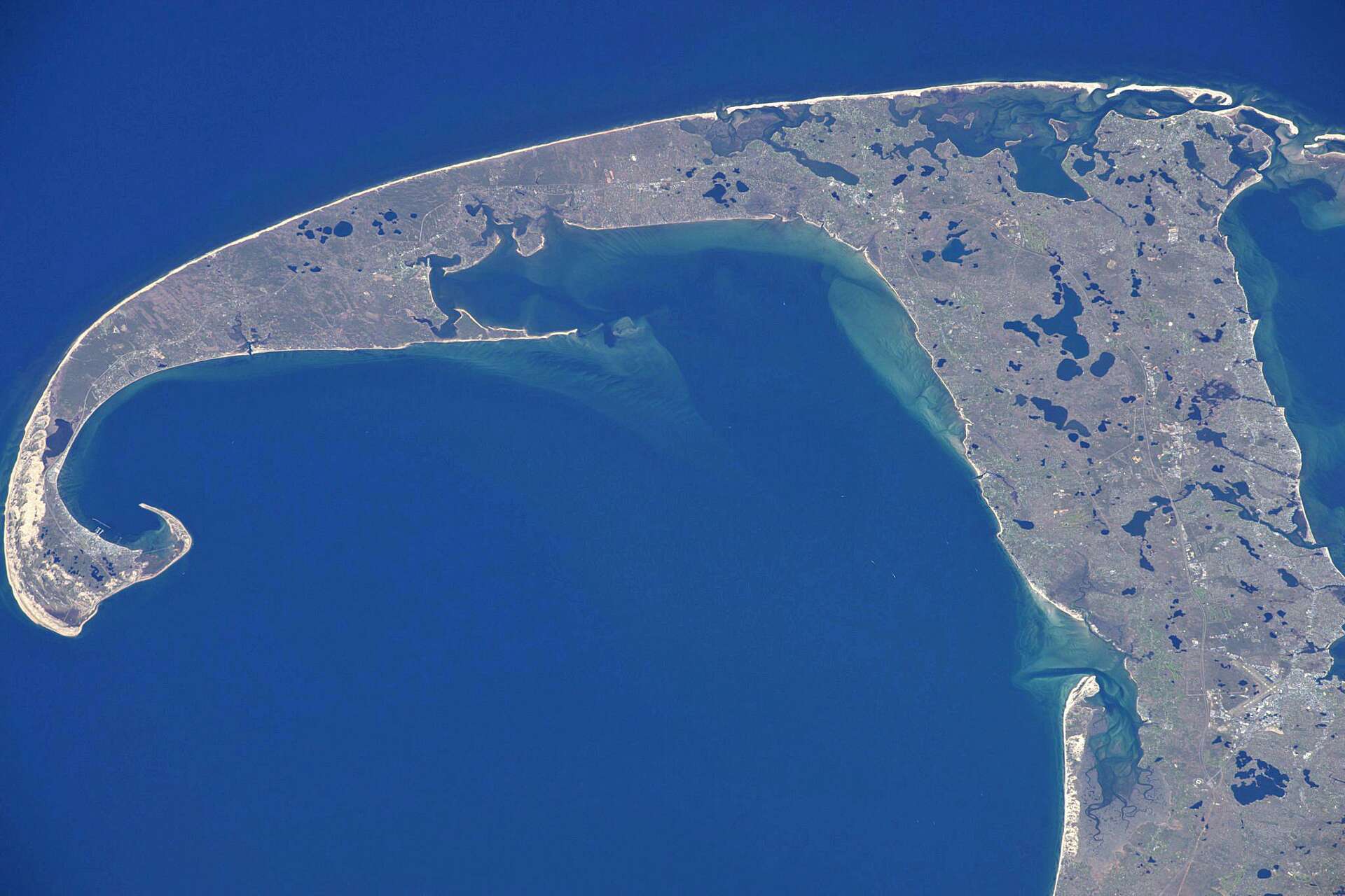 How Connecticut appears from outer space