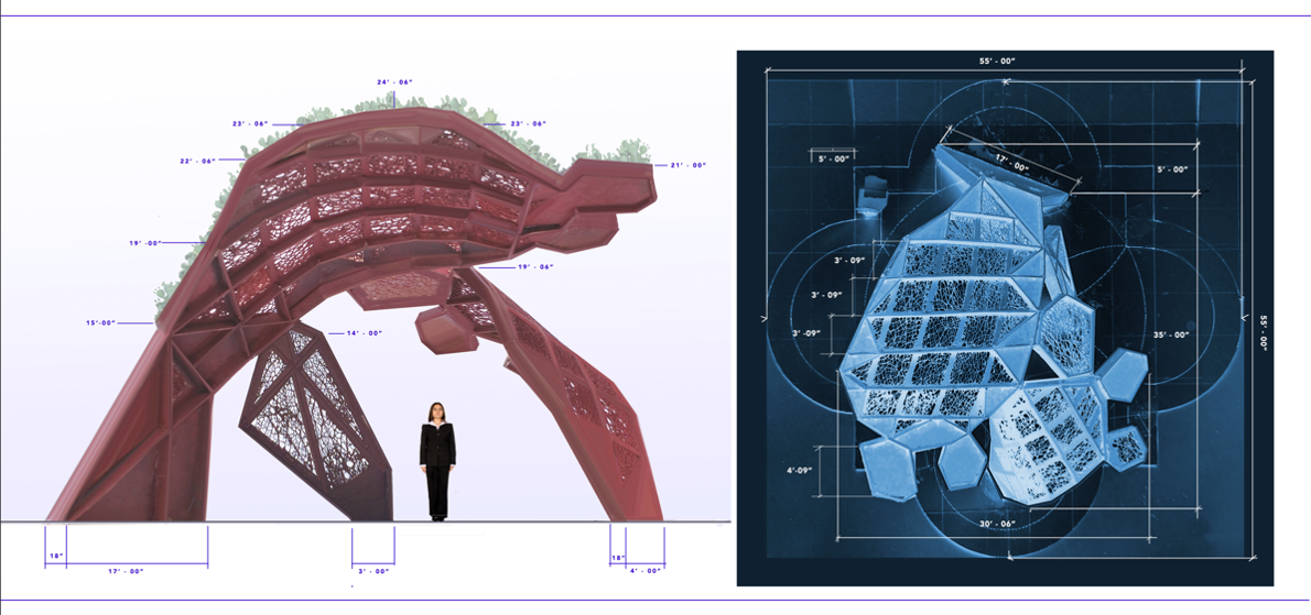 Sneak peek at new Mission Reach sculpture