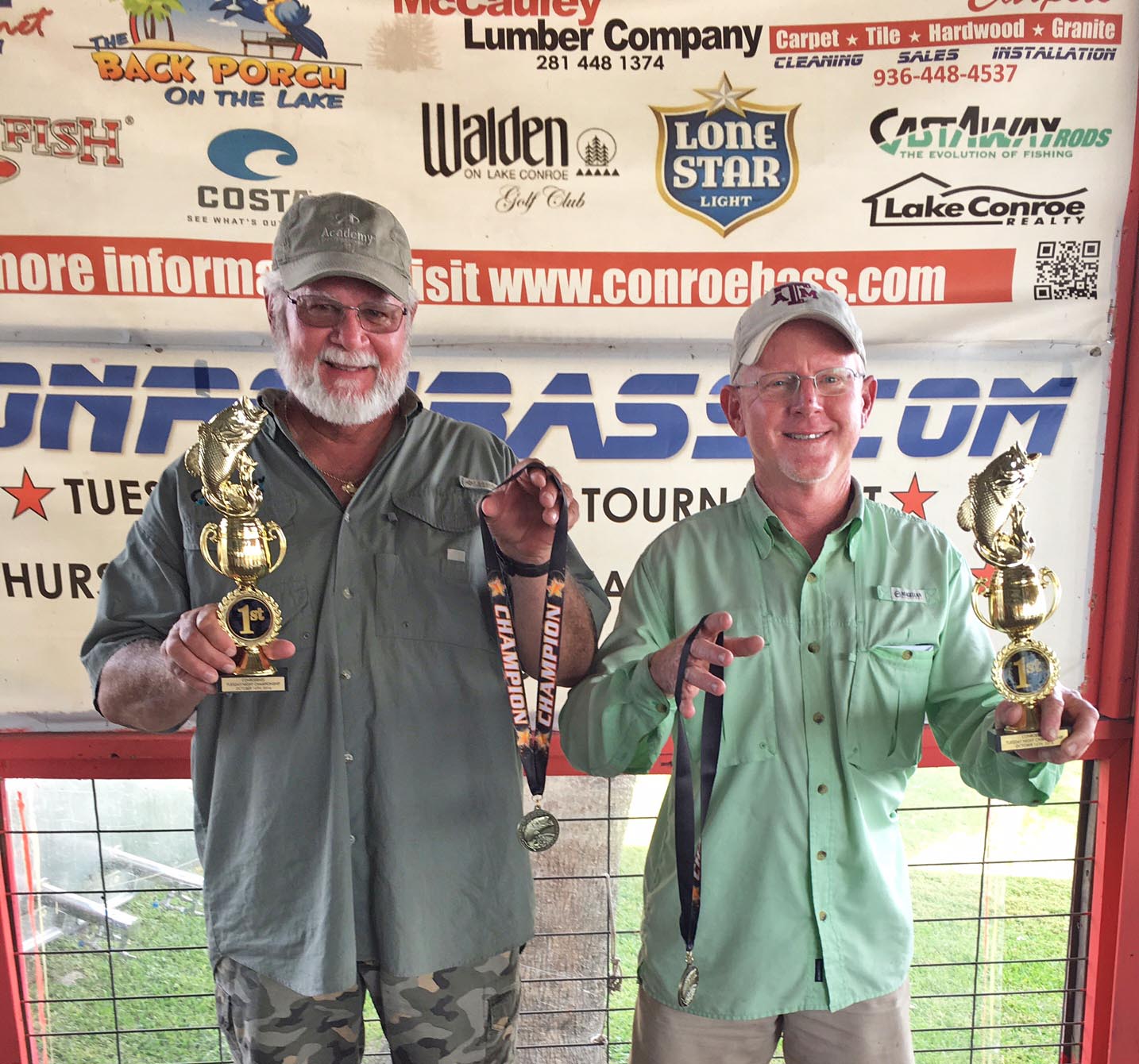 Fishing Tournament Results