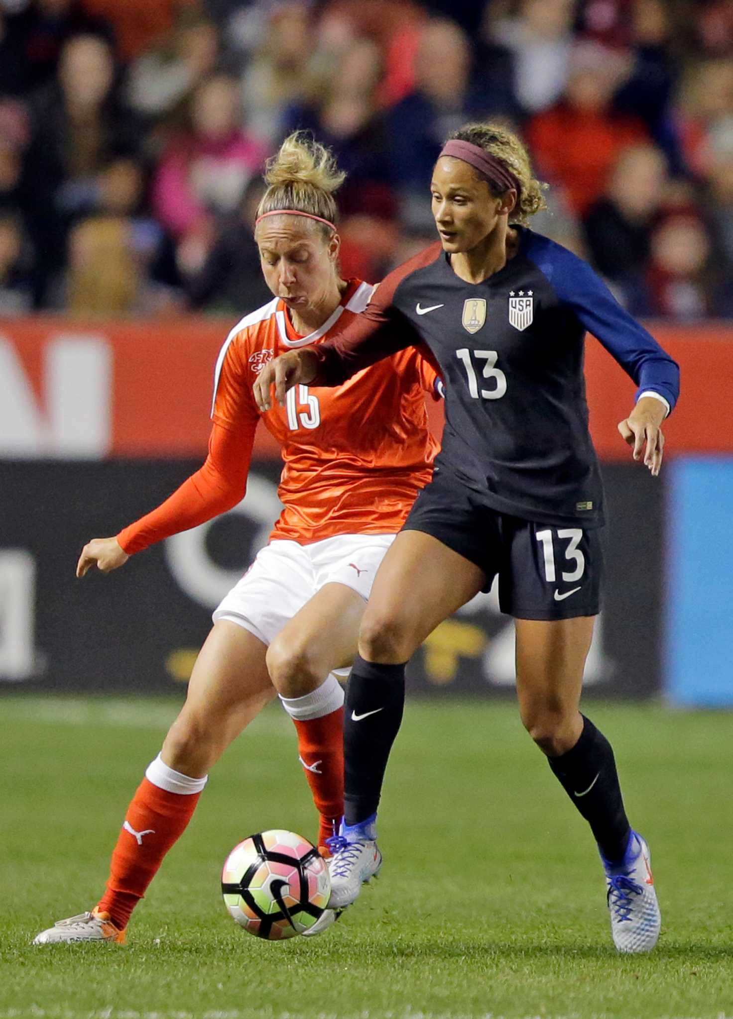 Lynn Williams scores 49 seconds into debut; U.S. blanks Swiss