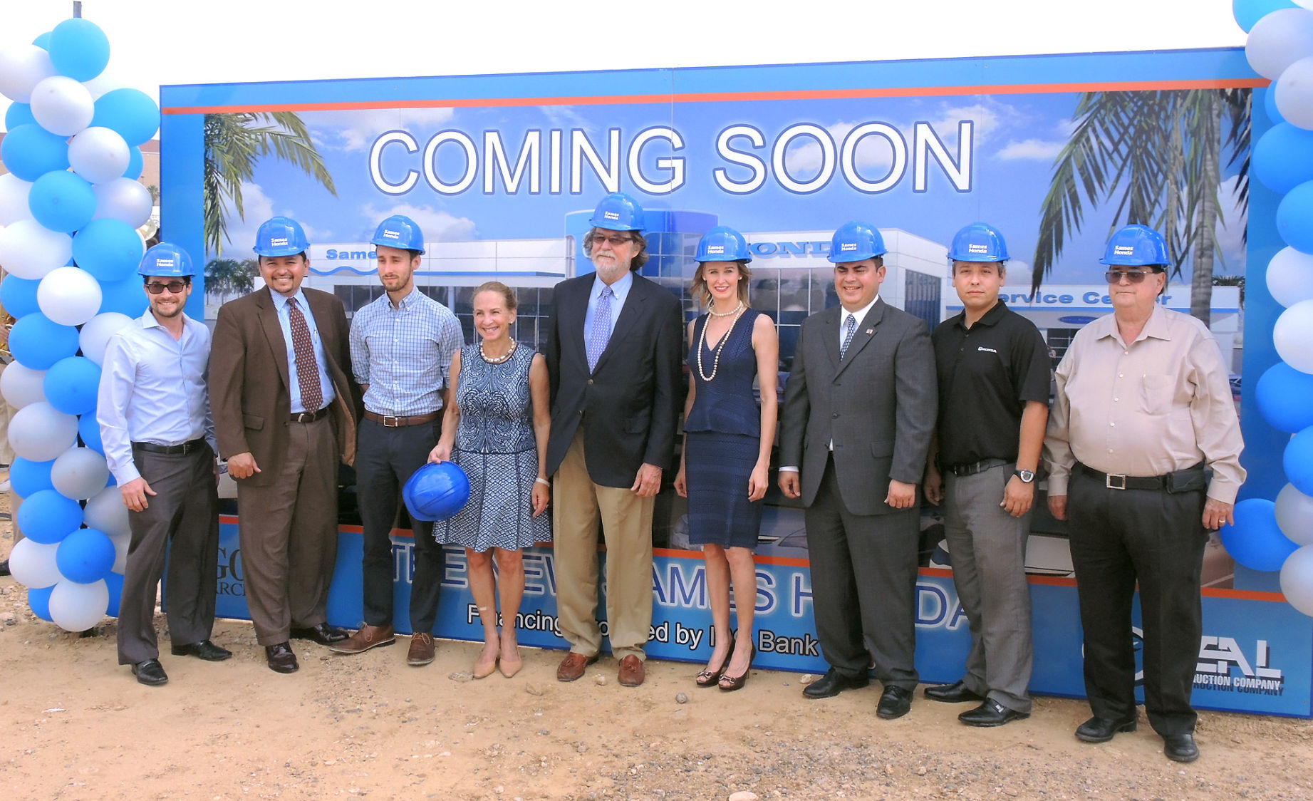 Sames breaks ground on new dealership