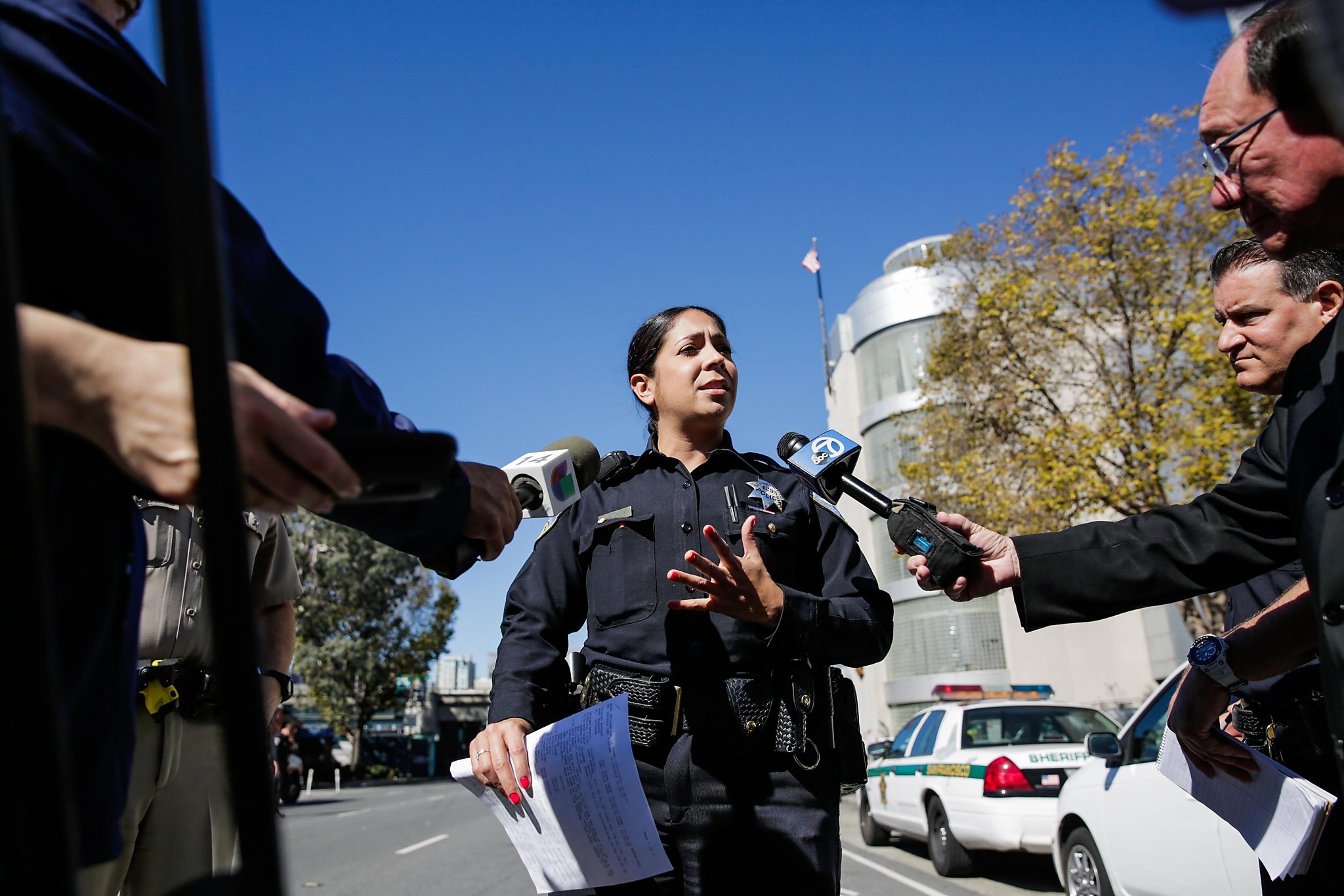 SFPD police activity 7th and Bryant