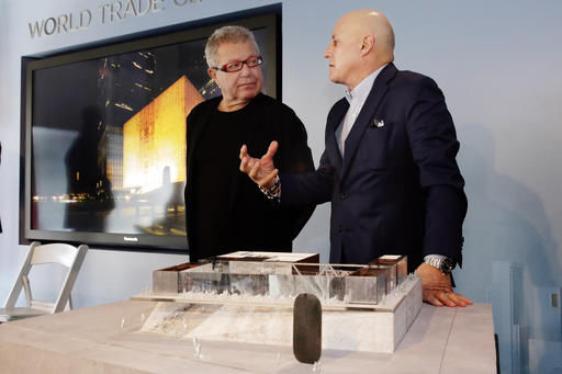 WTC arts center design: Translucent marble and glass cube