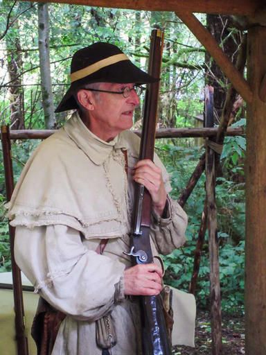Ranger Randy is a staple for visitors at Fort Clatsop
