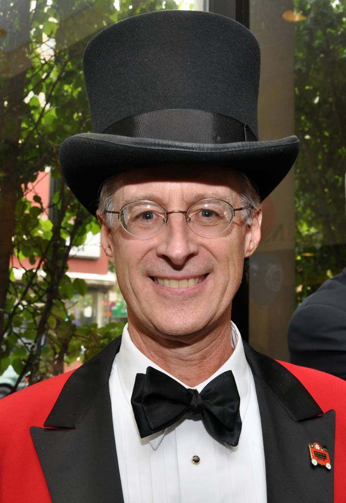 Ringmaster gets his whip, whistle and watch