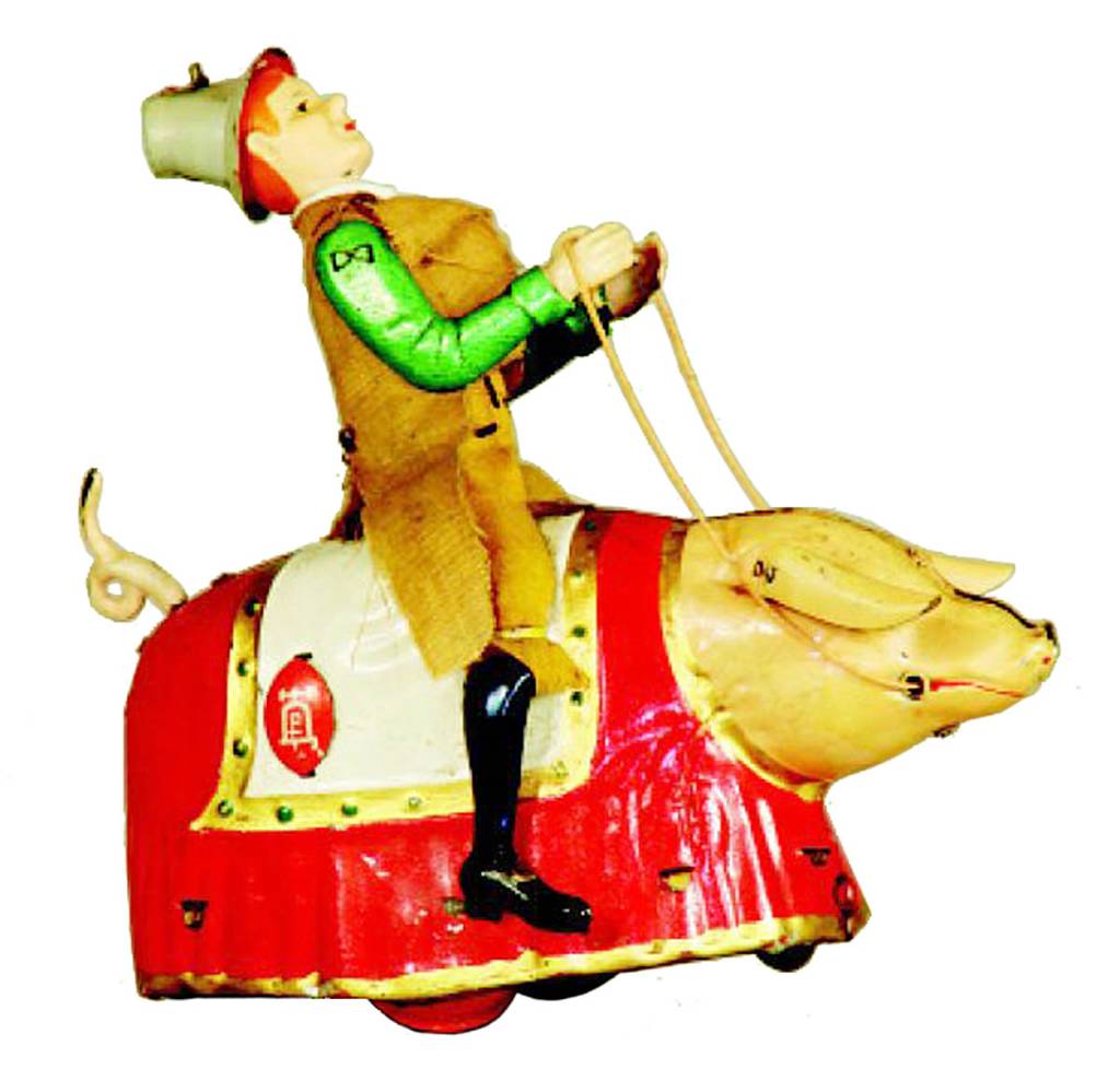 Toy circus parade is popular with collectors