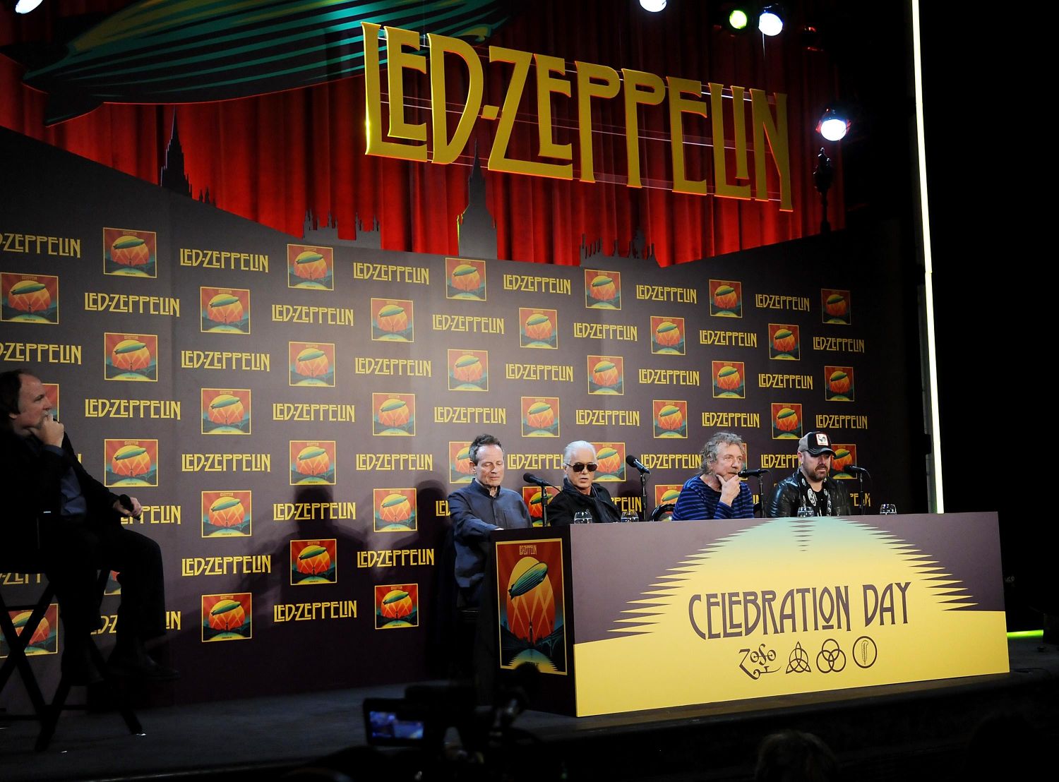 Led Zeppelin gets tense with reunion questions