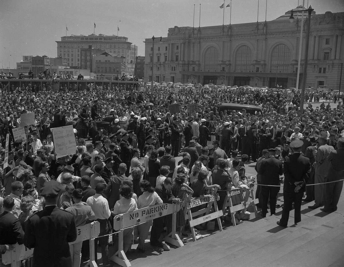 Dawn of Bay Area protest movement: 1960 photos show SF ‘riot’ over ...