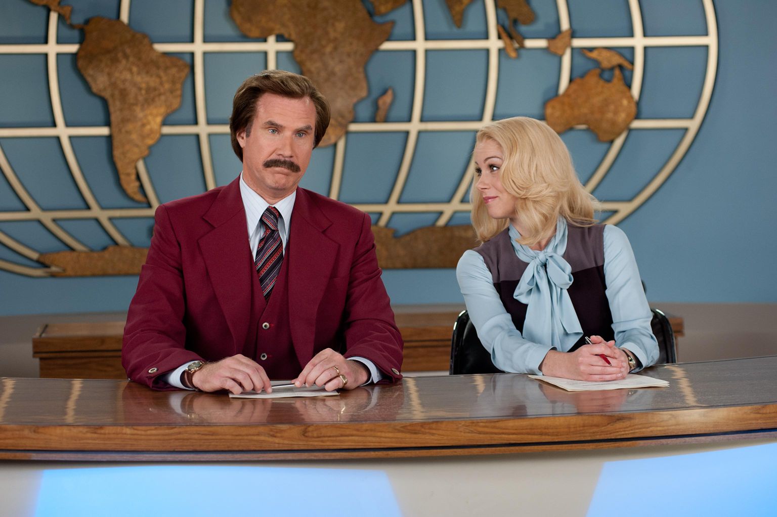 Review: 'Anchorman 2,' bloated but still funny