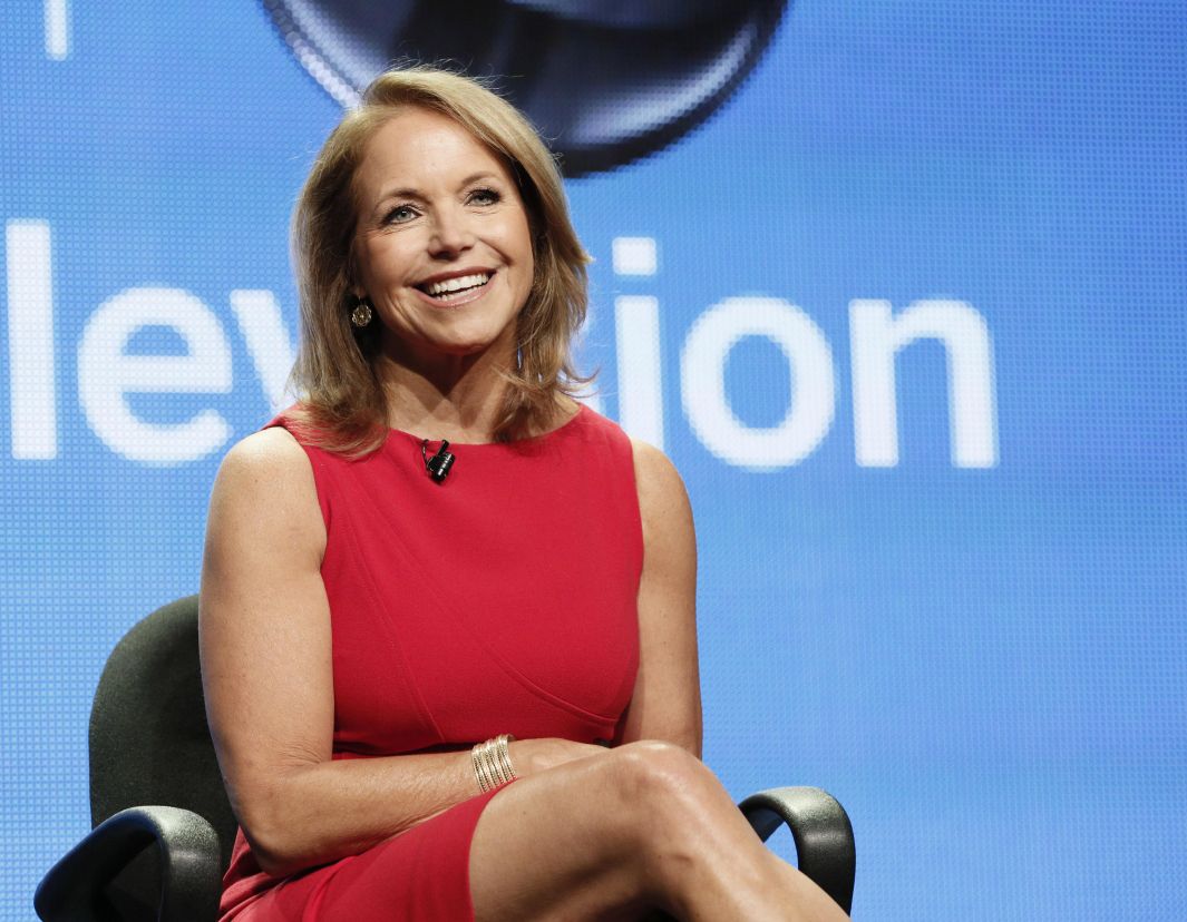 Couric launching a talk show, dreams of Broadway