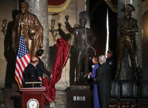 Ohio's new Thomas Edison statue dedicated at US Capitol