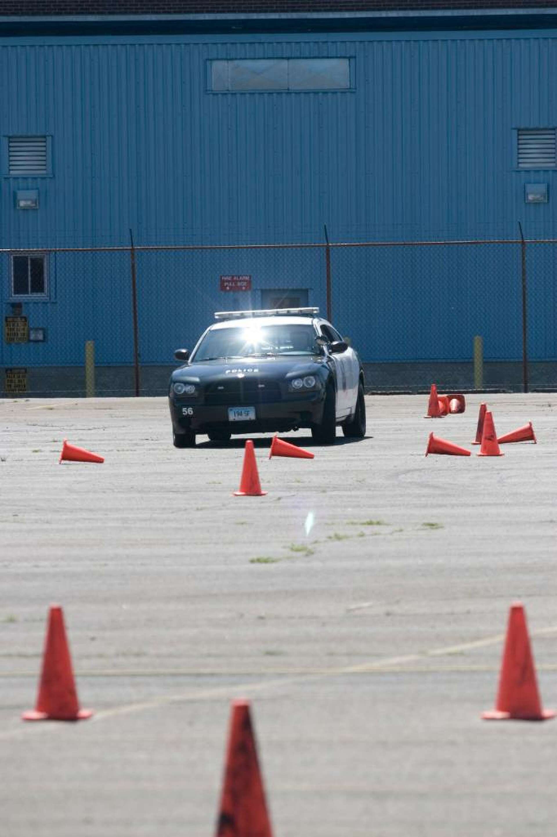 Bridgeport's top cop wins autocross fundraiser