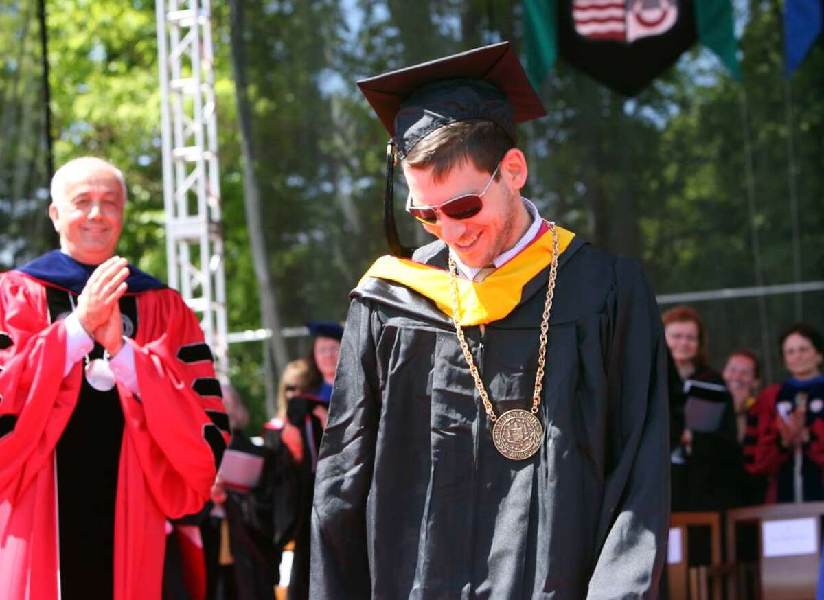 Classmate who gave of himself applauded at SHU graduation