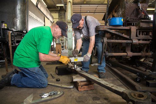 25 years of restoration work on Union Station locomotive