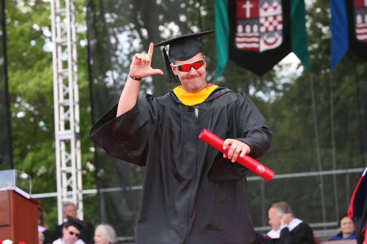 Classmate who gave of himself applauded at SHU graduation