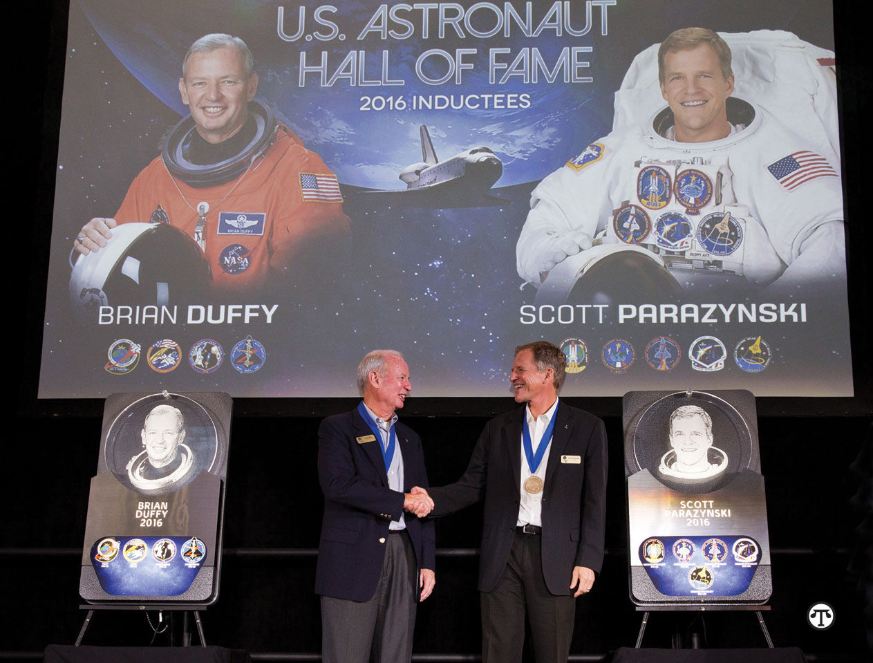 Veteran NASA Astronauts Brian Duffy And Scott Parazynski Inducted Into ...