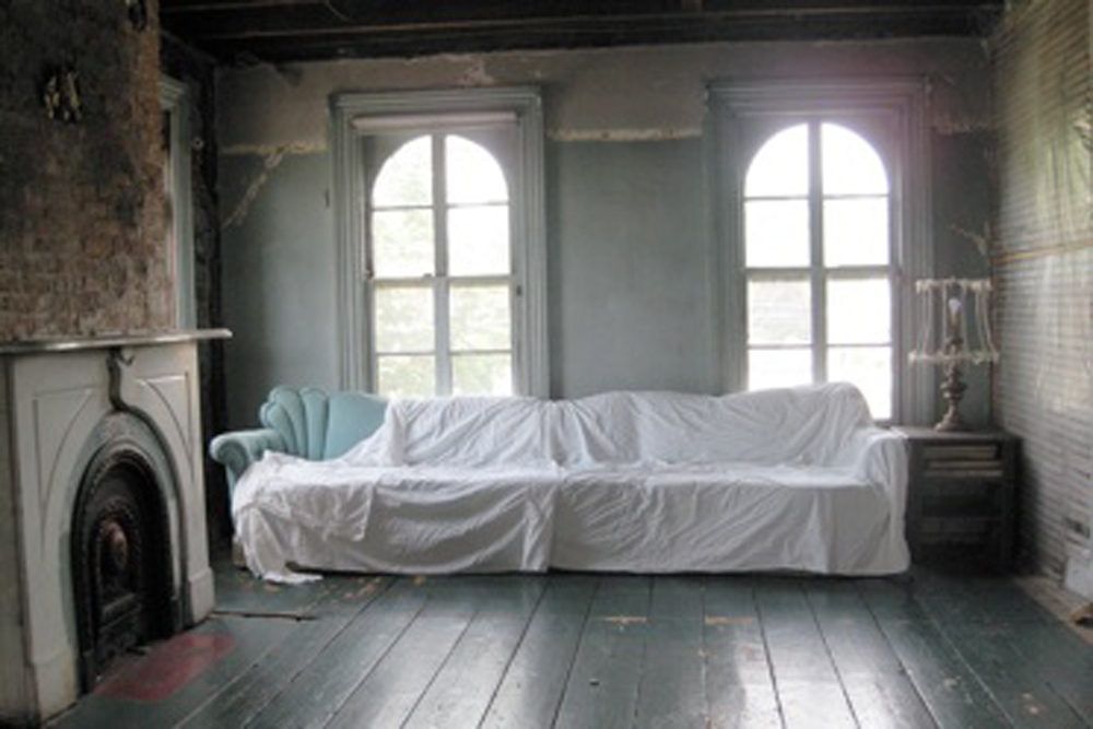 Peek inside a creepy house with a flair for fashion