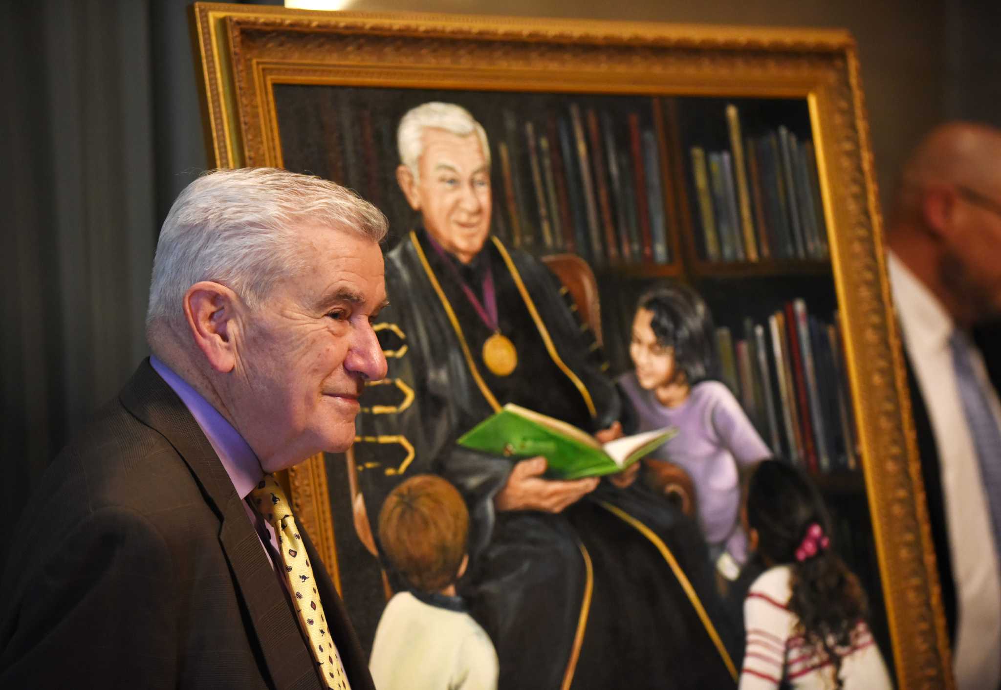 Regents official's portrait unveiled