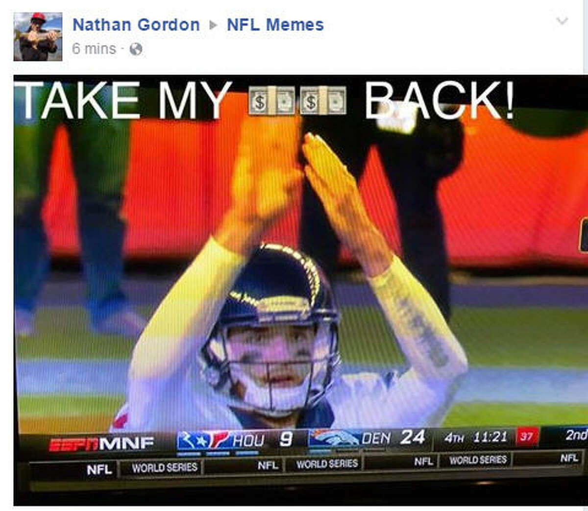 Week 7 NFL memes mock Sunday Night Football