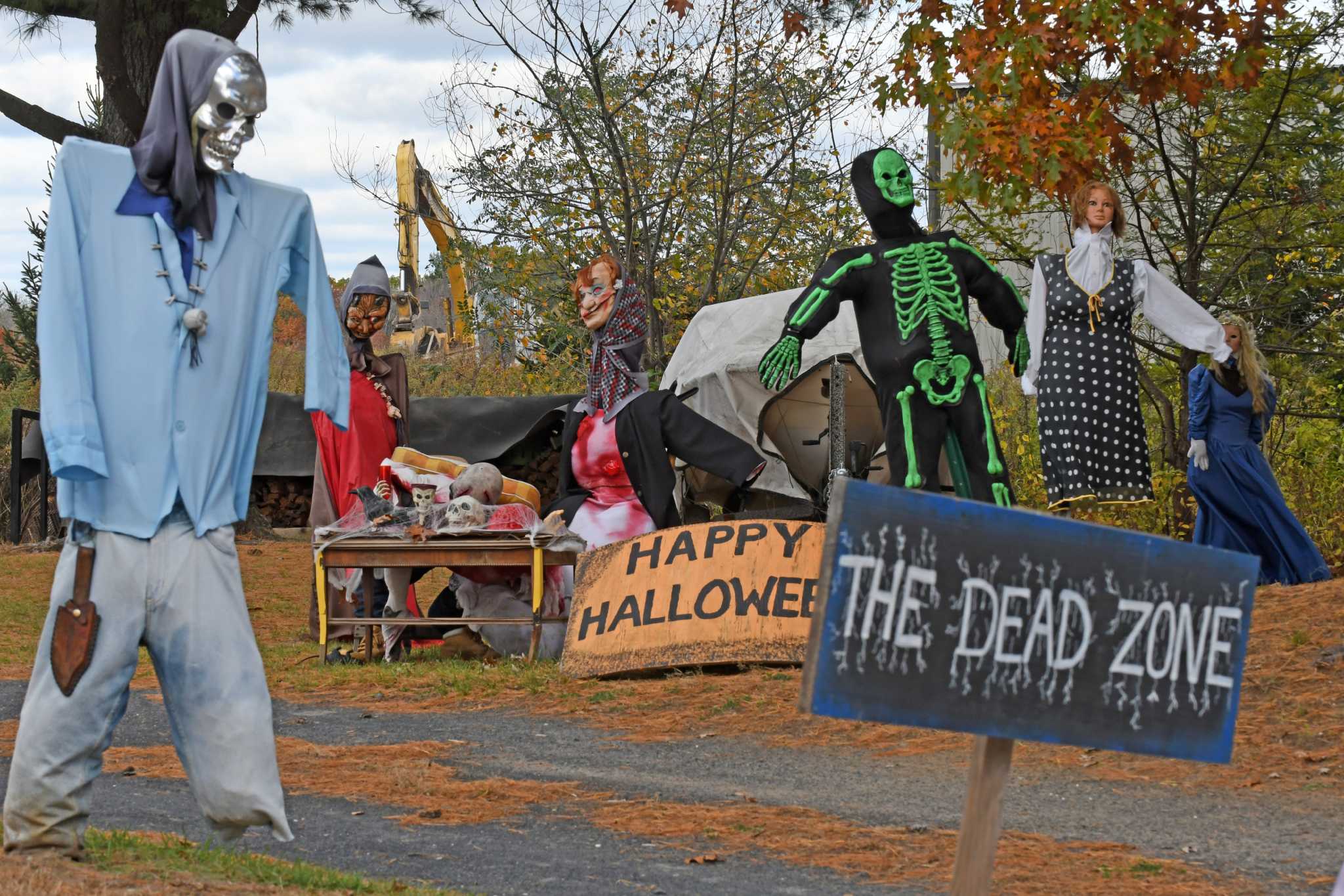 Colonie zombie owner taking 'donations' for mannequins