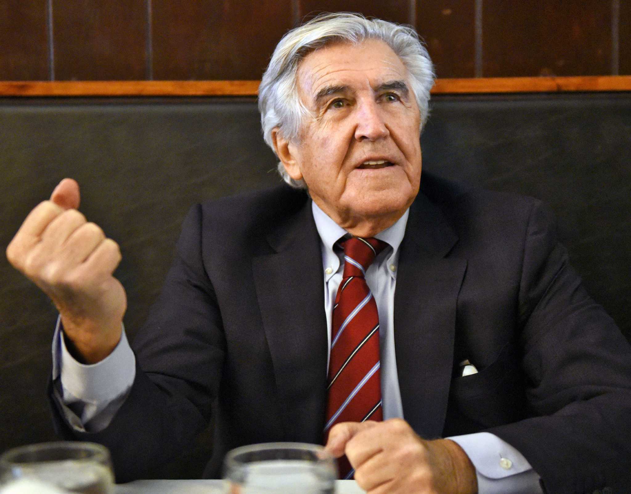 At 87, Sen. Joseph Bruno is still punching, settling scores in memoir